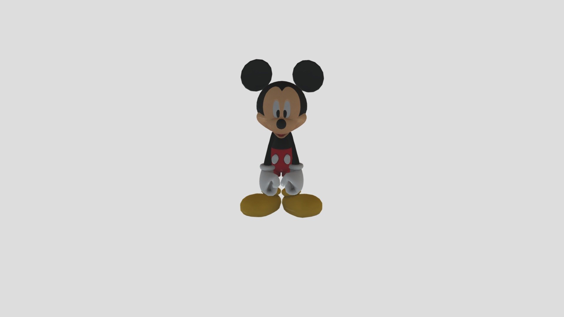Mickey idle - Download Free 3D model by THEREALBIGGRAFIS [afa3878 ...