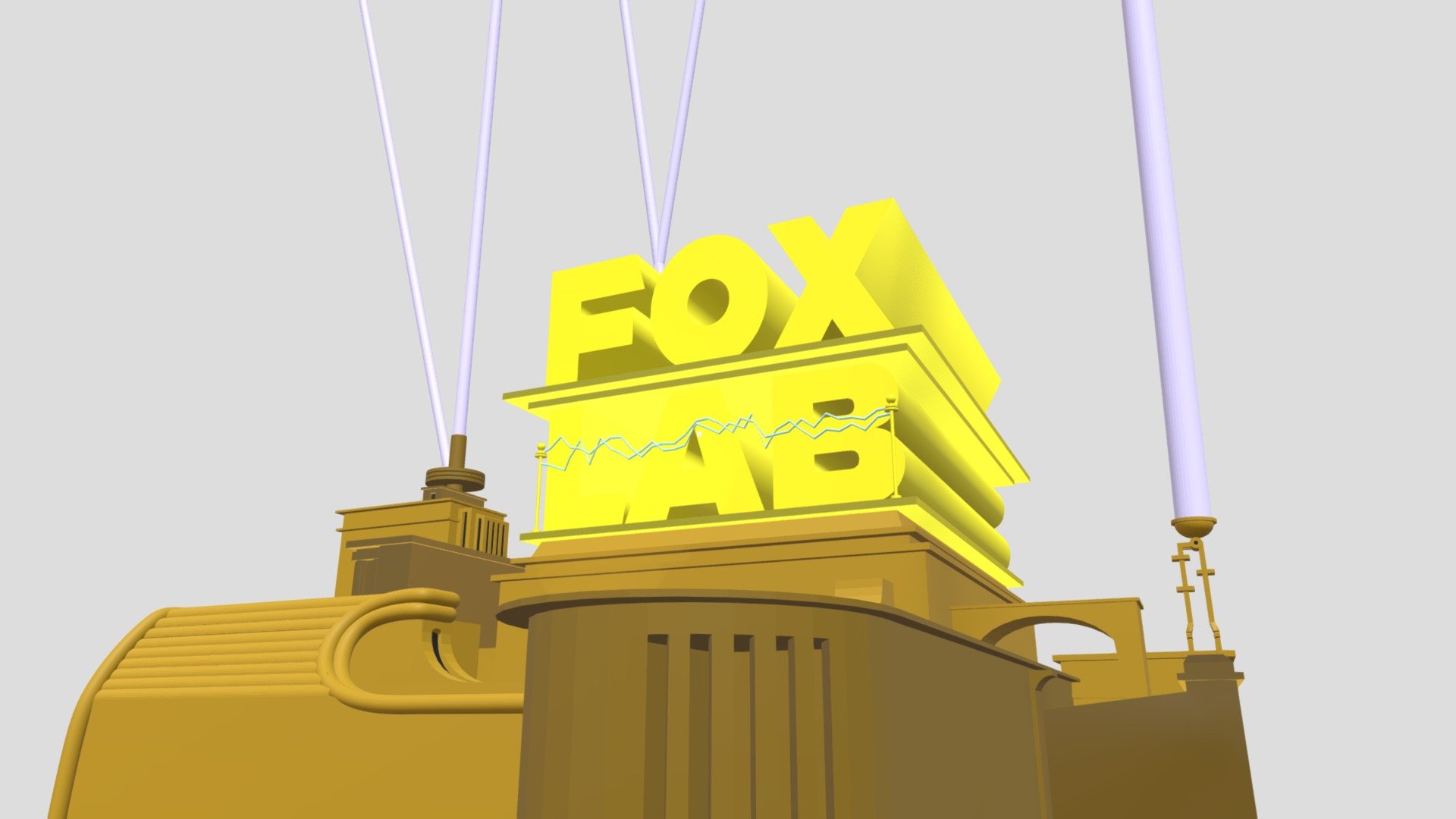 Fox Lab - Download Free 3D model by Gummibar Chikn Nuggit ...