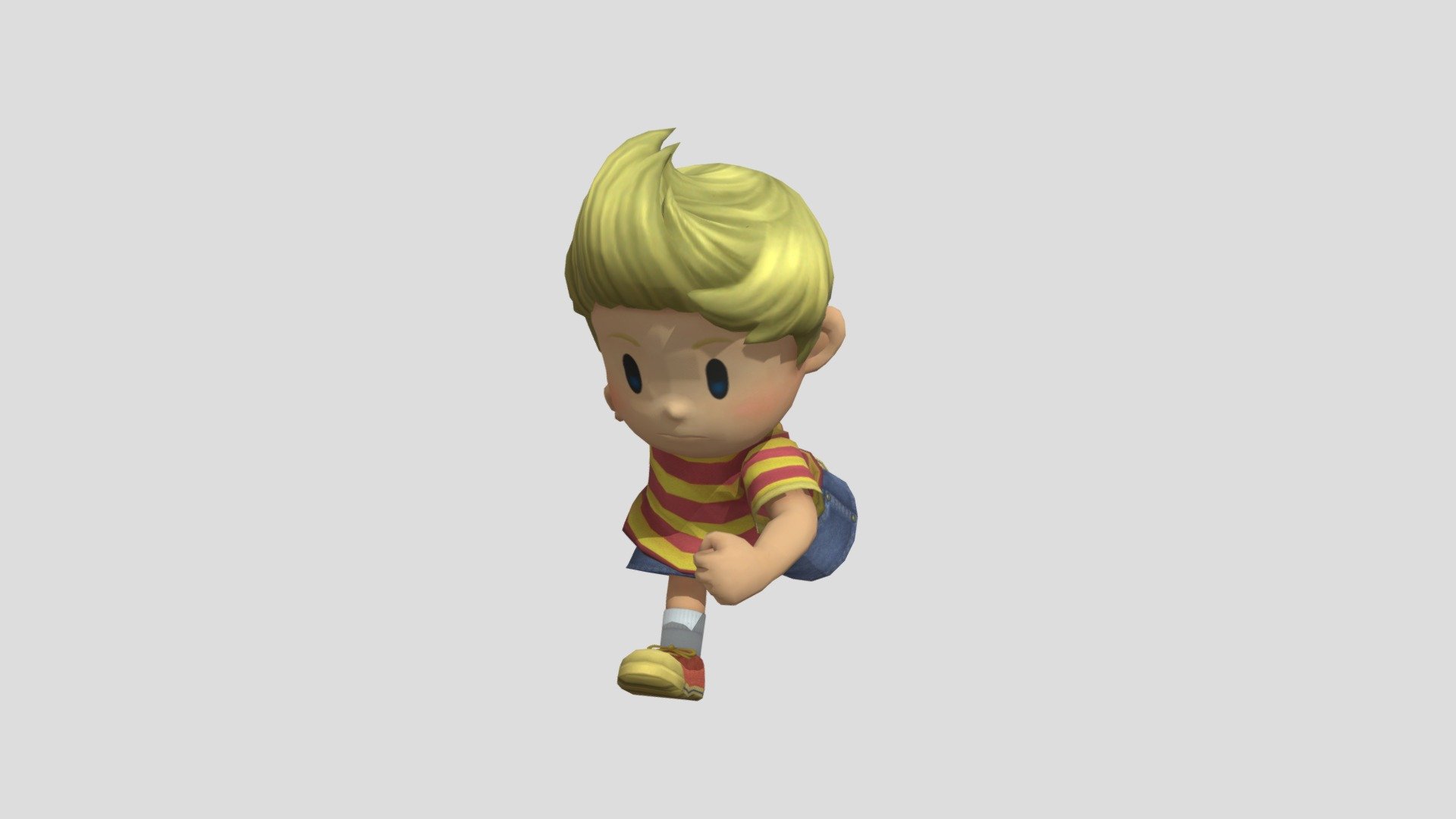 Wii - Super Smash Bros Brawl - Lucas Trophy - Download Free 3D model by ...
