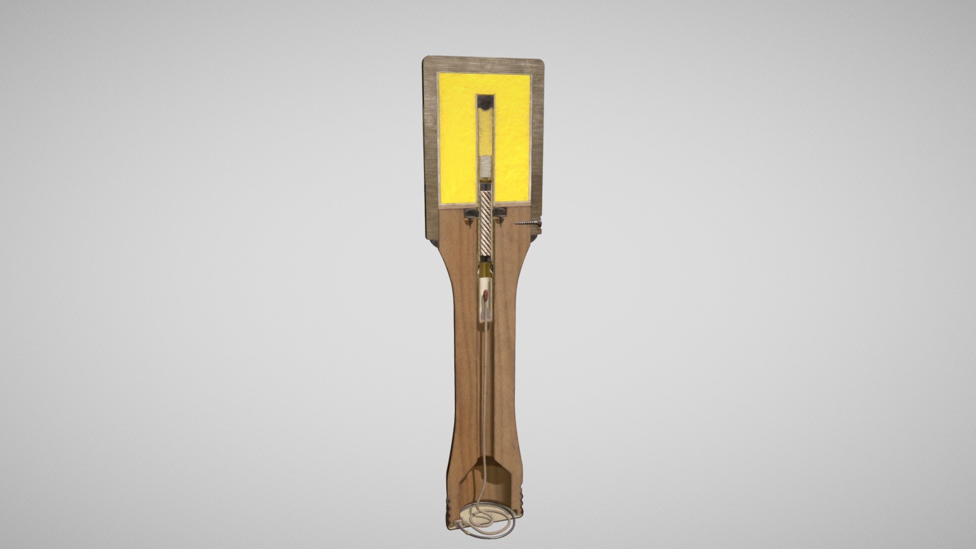 Japanese Type 98 A stick grenade Cutout - Buy Royalty Free 3D model by ...