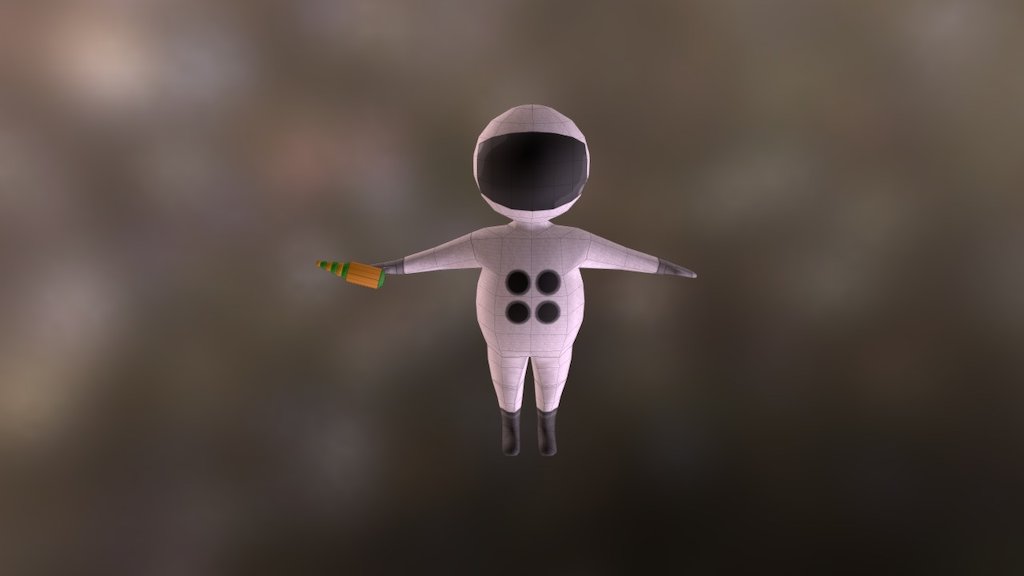Spaceman - 3D model by DanLord3D [afa655d] - Sketchfab
