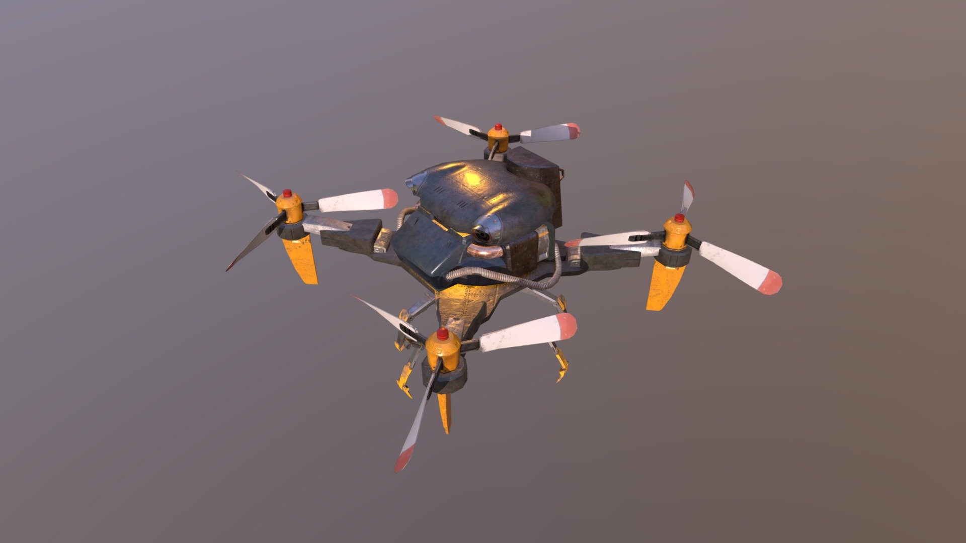 Vertibot concept - 3D model by Leksandr [afa7859] - Sketchfab