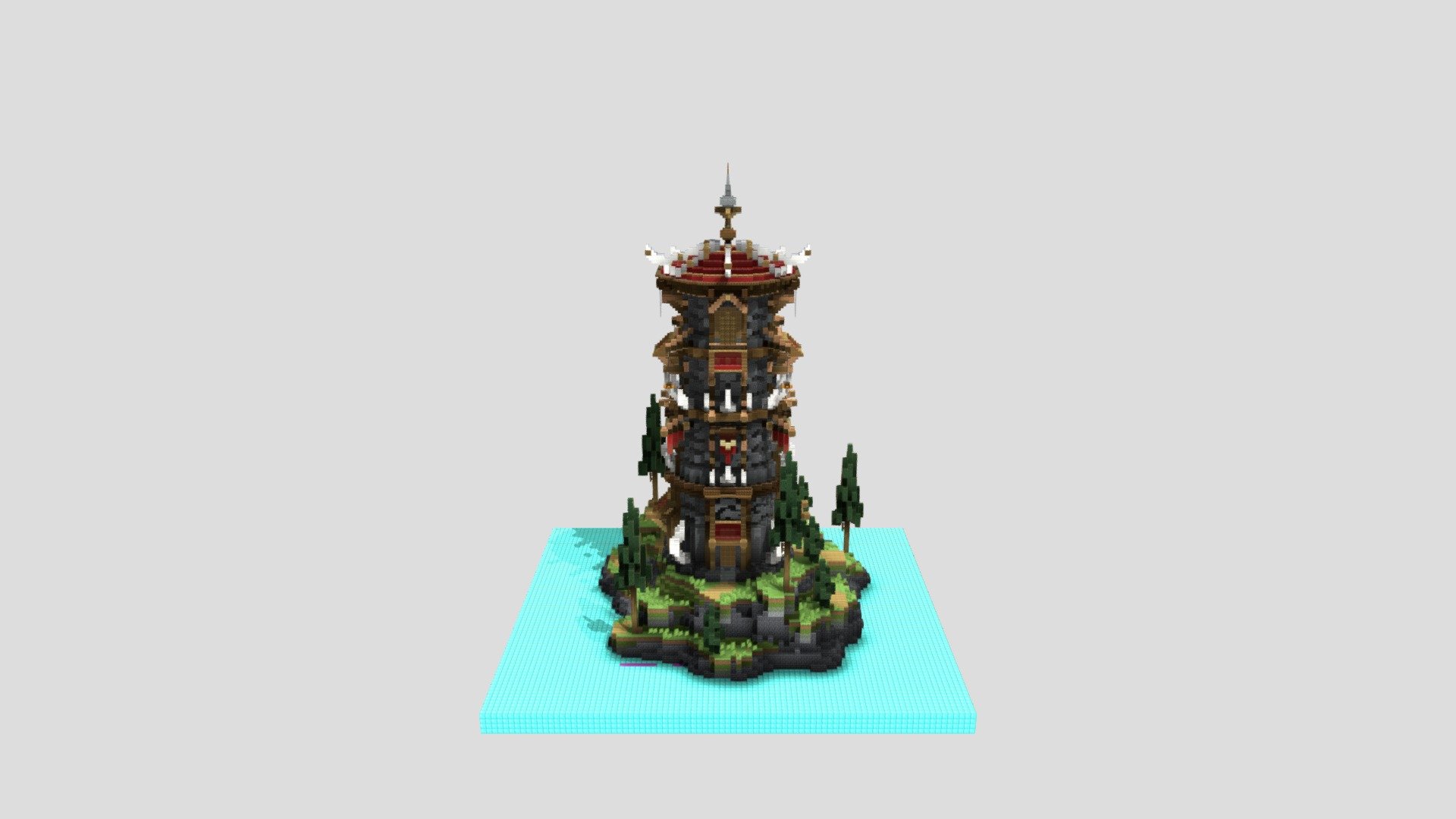 Tower - 3D model by Lolixonn [afa8261] - Sketchfab