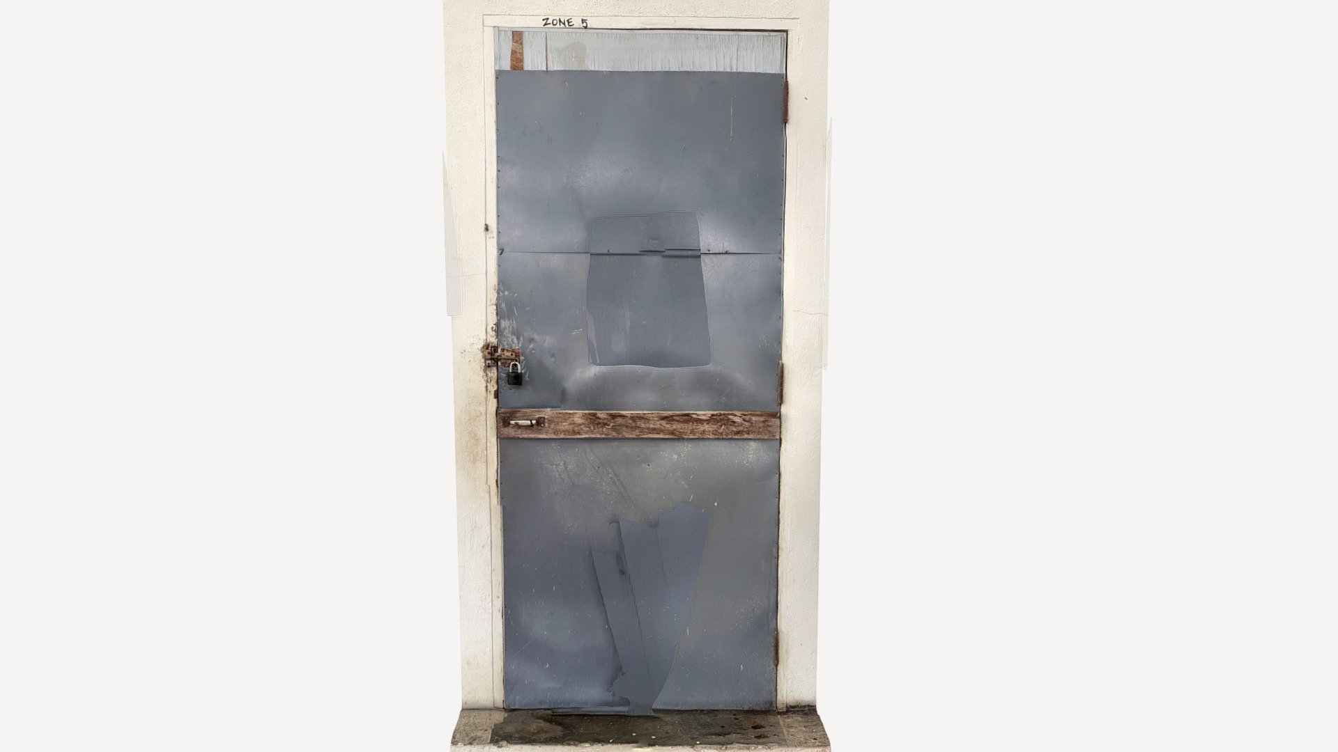 Abandoned Steel Door (Scaniverse) - Download Free 3D model by JFN (@db4 ...
