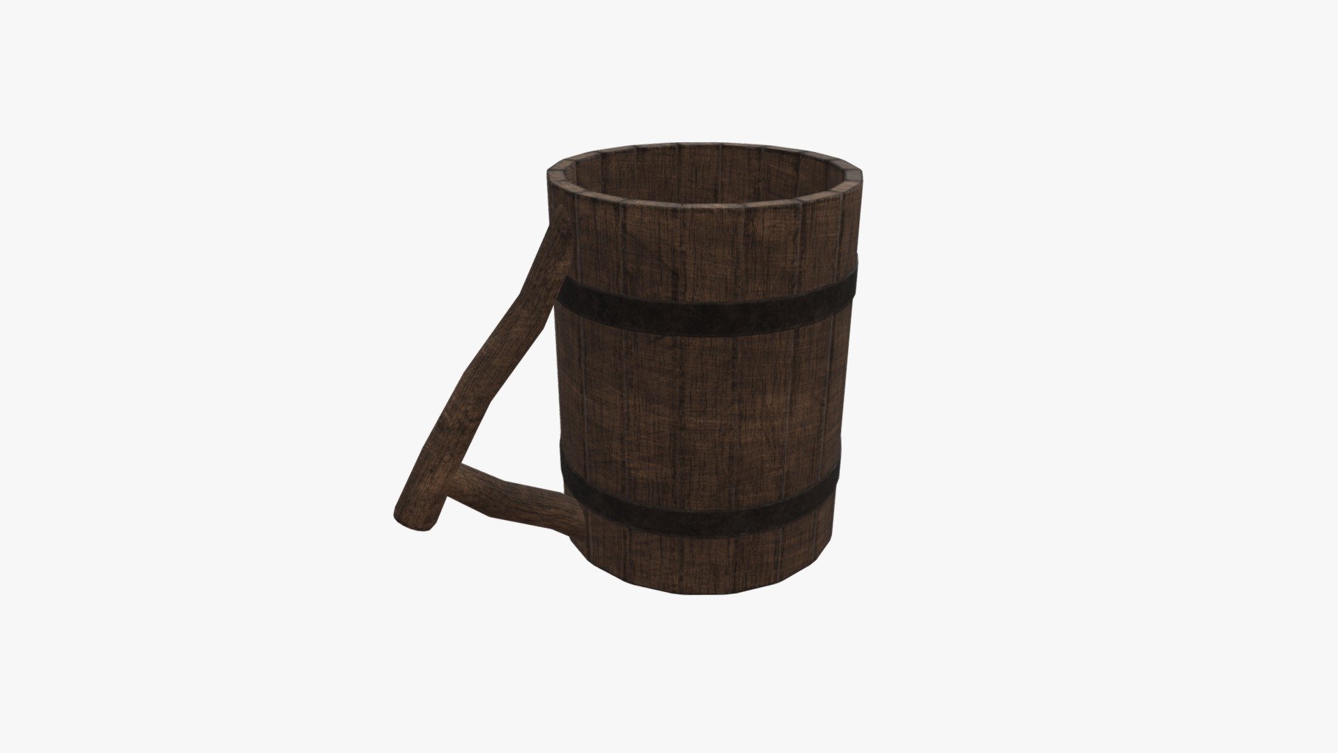 Wooden Cup 3d Model By 9il Afa8b54 Sketchfab 