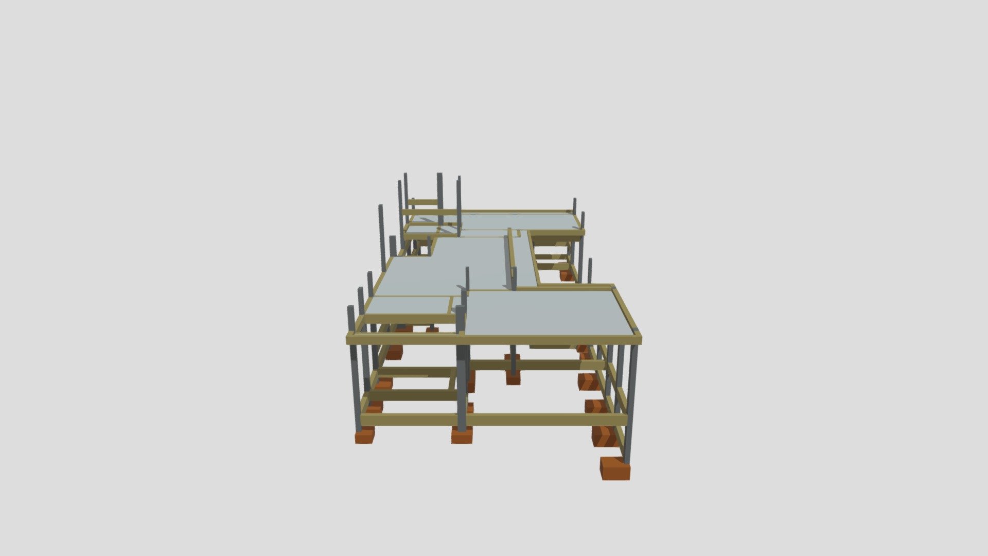 Modelo EST 3D_WAJ_ISABELA E LUCAS - 3D model by mhfengenharia [afaa5f0 ...