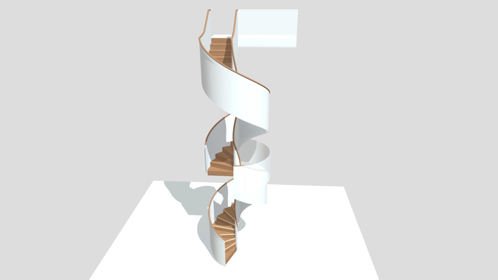 Spiral - 3D model by CAD4Wood - Alari (@cad4wood) [afaad82] - Sketchfab