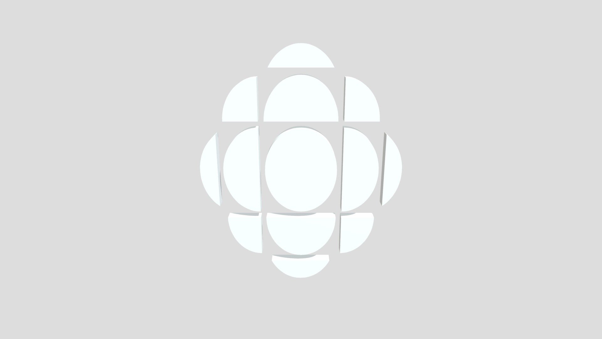CBC Radio- Canada Logo - Download Free 3D model by Little John and ...
