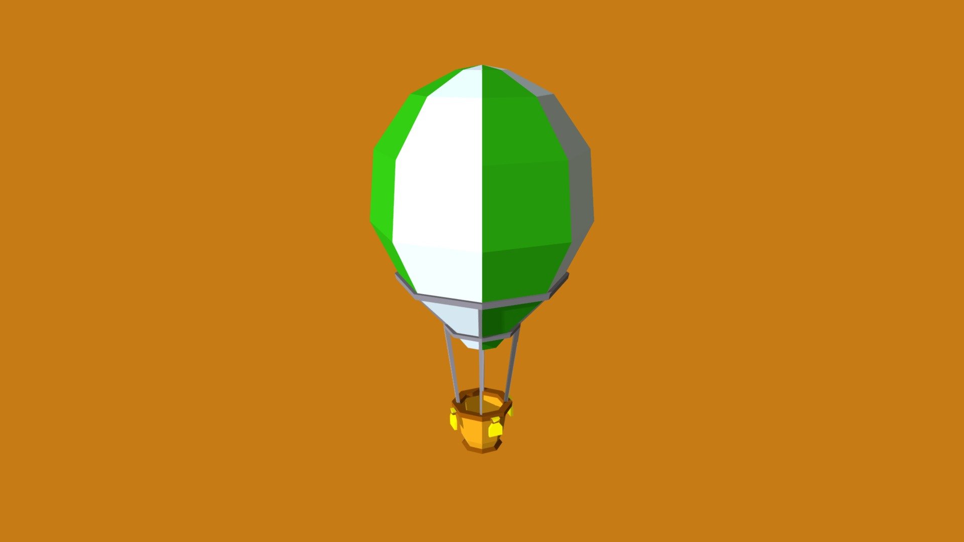 Aerostat - 3D model by fess94 [afad38a] - Sketchfab