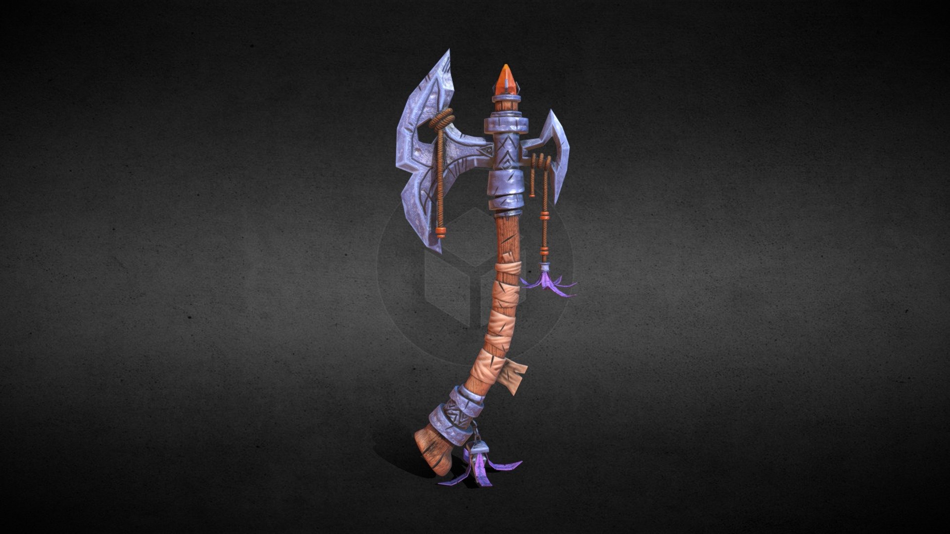 STYLIZED AXE - 3D model by Kunal Maiti (@kunalmaiti8) [afae706] - Sketchfab
