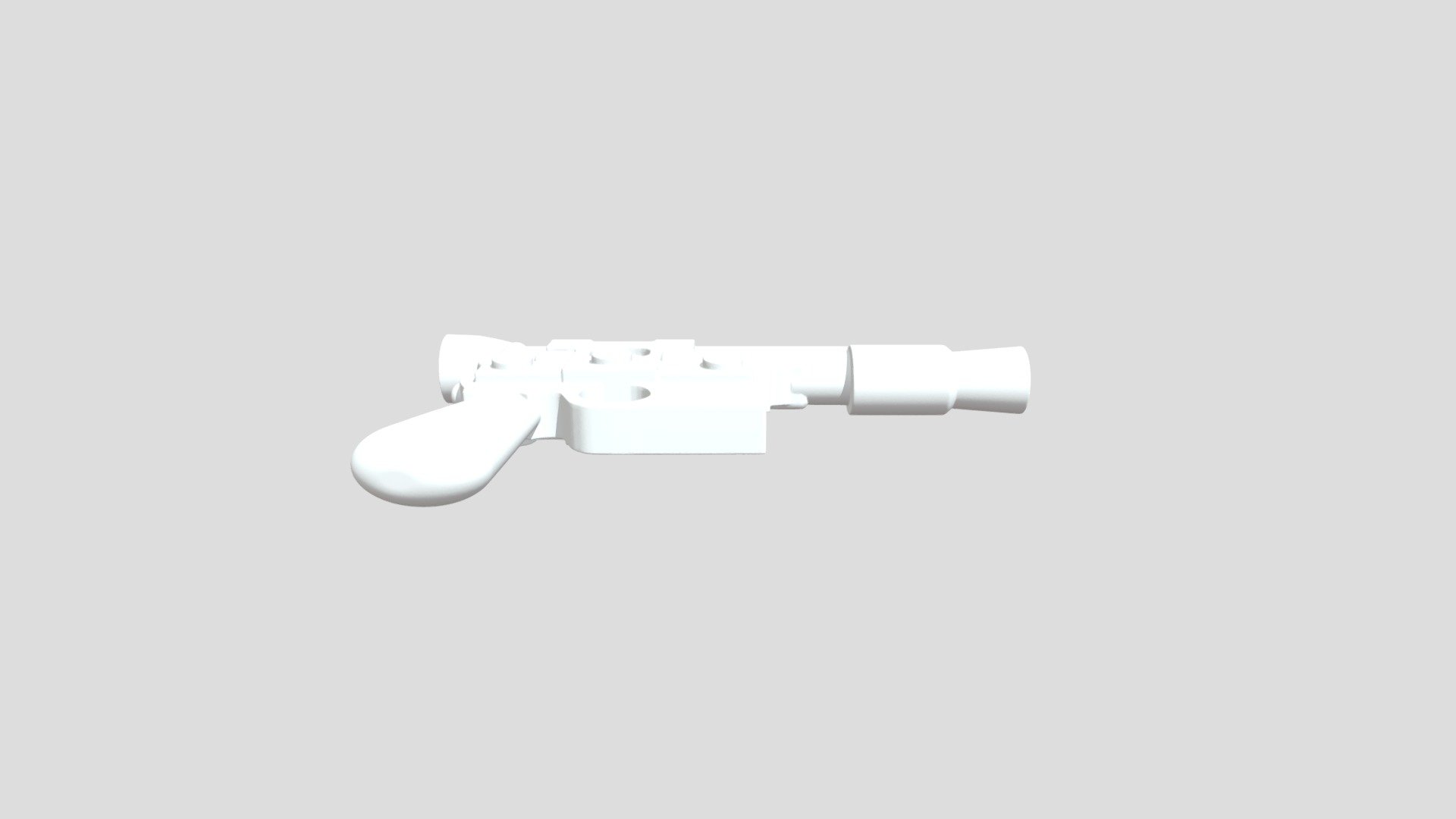 Pla Kit_ Star Wars_ Han Solo_BLASTER - Download Free 3D model by ...
