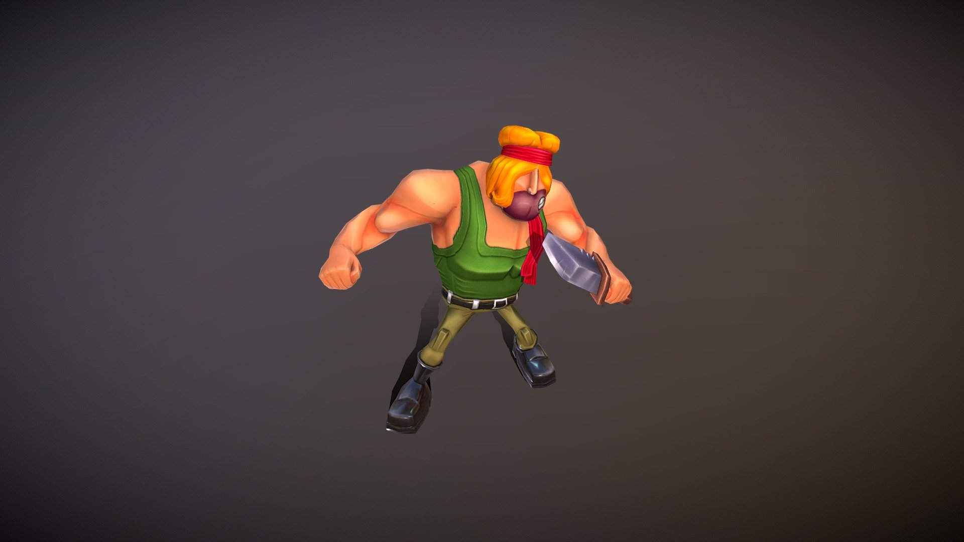 Stylized Game Character - 3D model by Pushpinder.Singh [afb11be ...