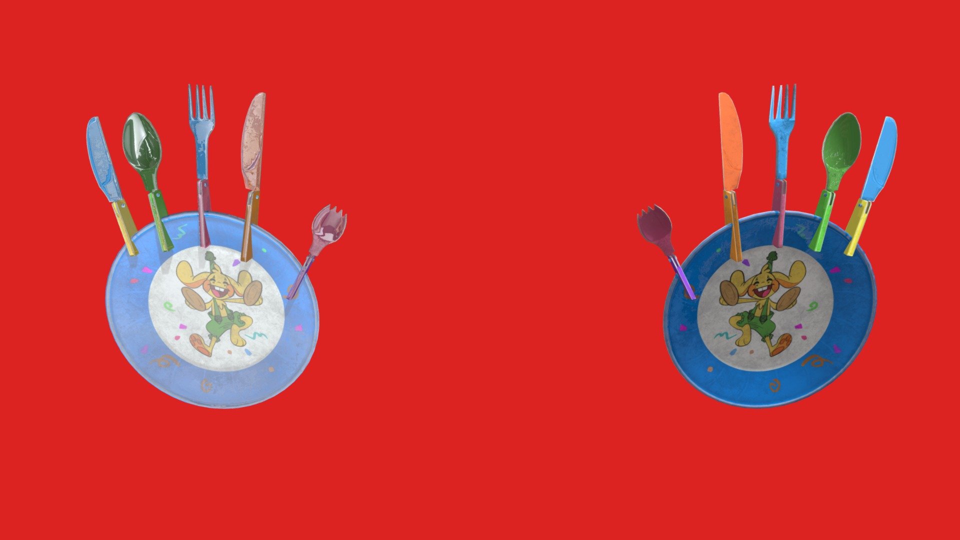 Bunzo Bunny Party Hand Project: Playtime - Download Free 3D model by ...