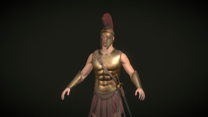 Spartan 3D models - Sketchfab