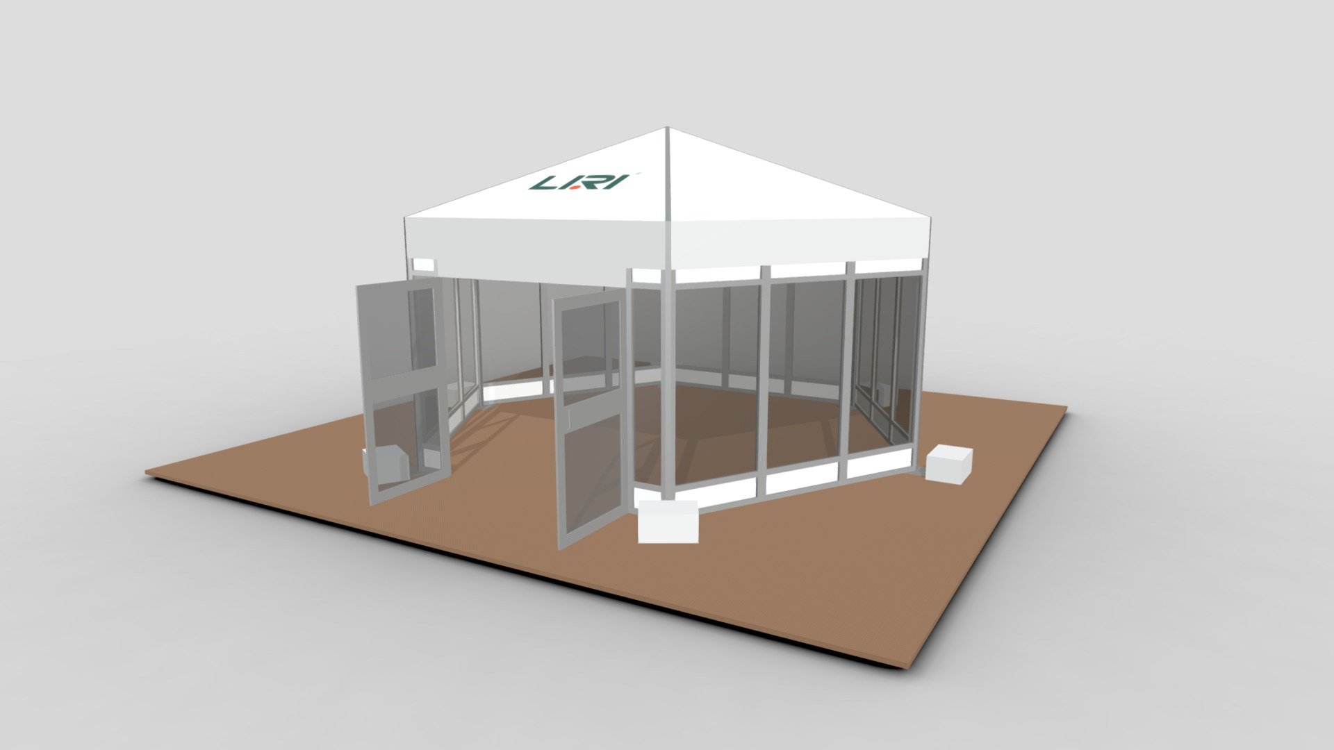6 Sided Polygon Tent - 3D model by LiriTent [afb63ed] - Sketchfab