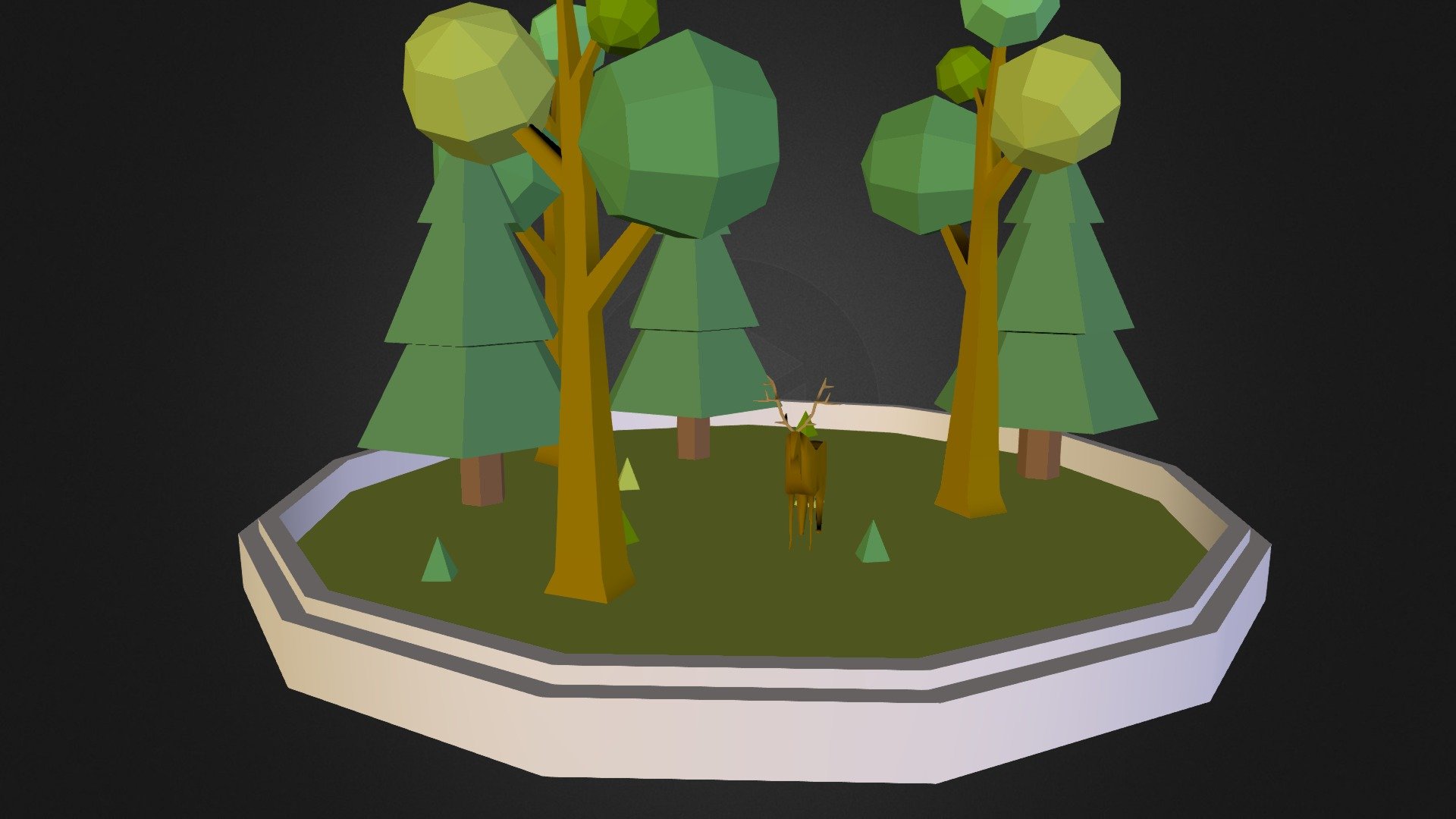 Parque / Park - 3D model by claudioanv [afb7131] - Sketchfab