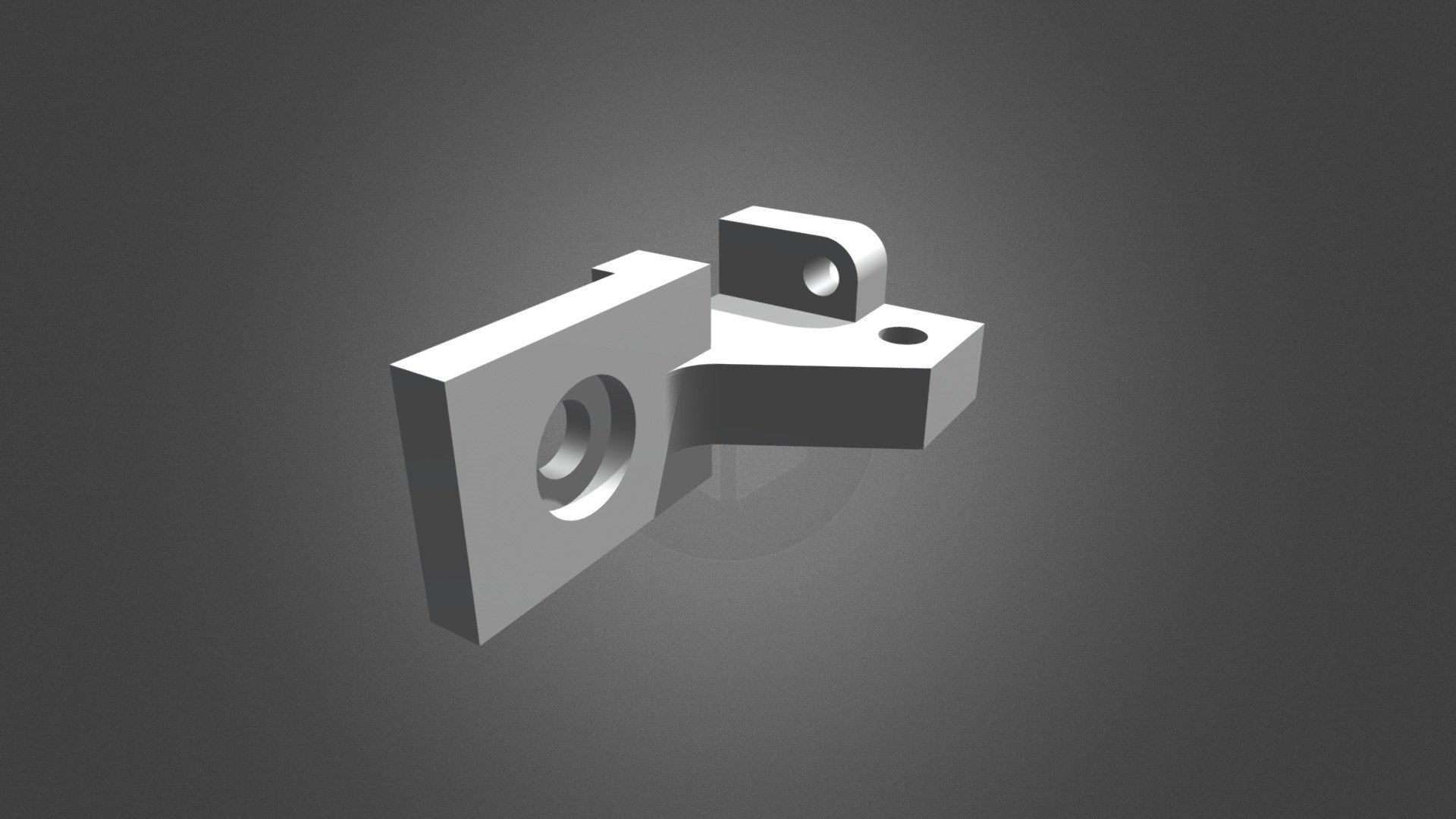 Roller Rest Bracket - 3D model by Steven Bioletti | Steveb3d (@steveb3d ...