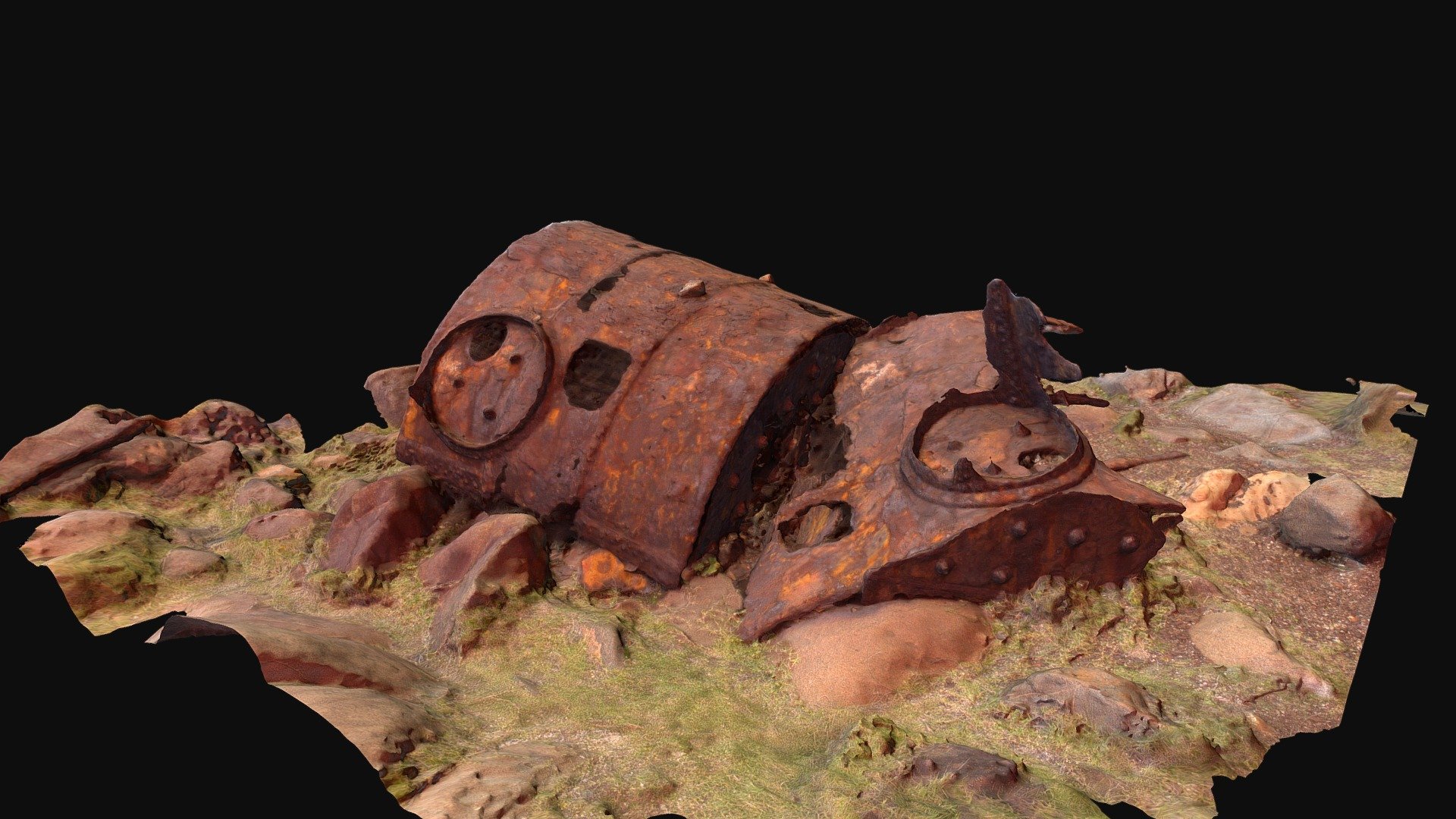 Shipwreck - 3D model by VirtuEd [afbb6eb] - Sketchfab