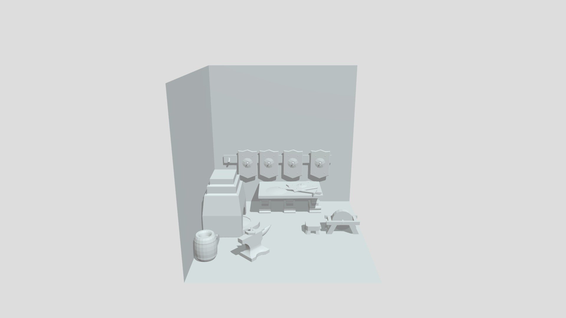 Forge Room - 3D model by ALAPORTE2 [afbc4ff] - Sketchfab