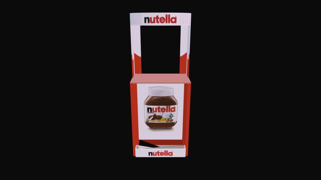 NUTELLA - 3D model by Jean-MarcDubois [afbca1c] - Sketchfab