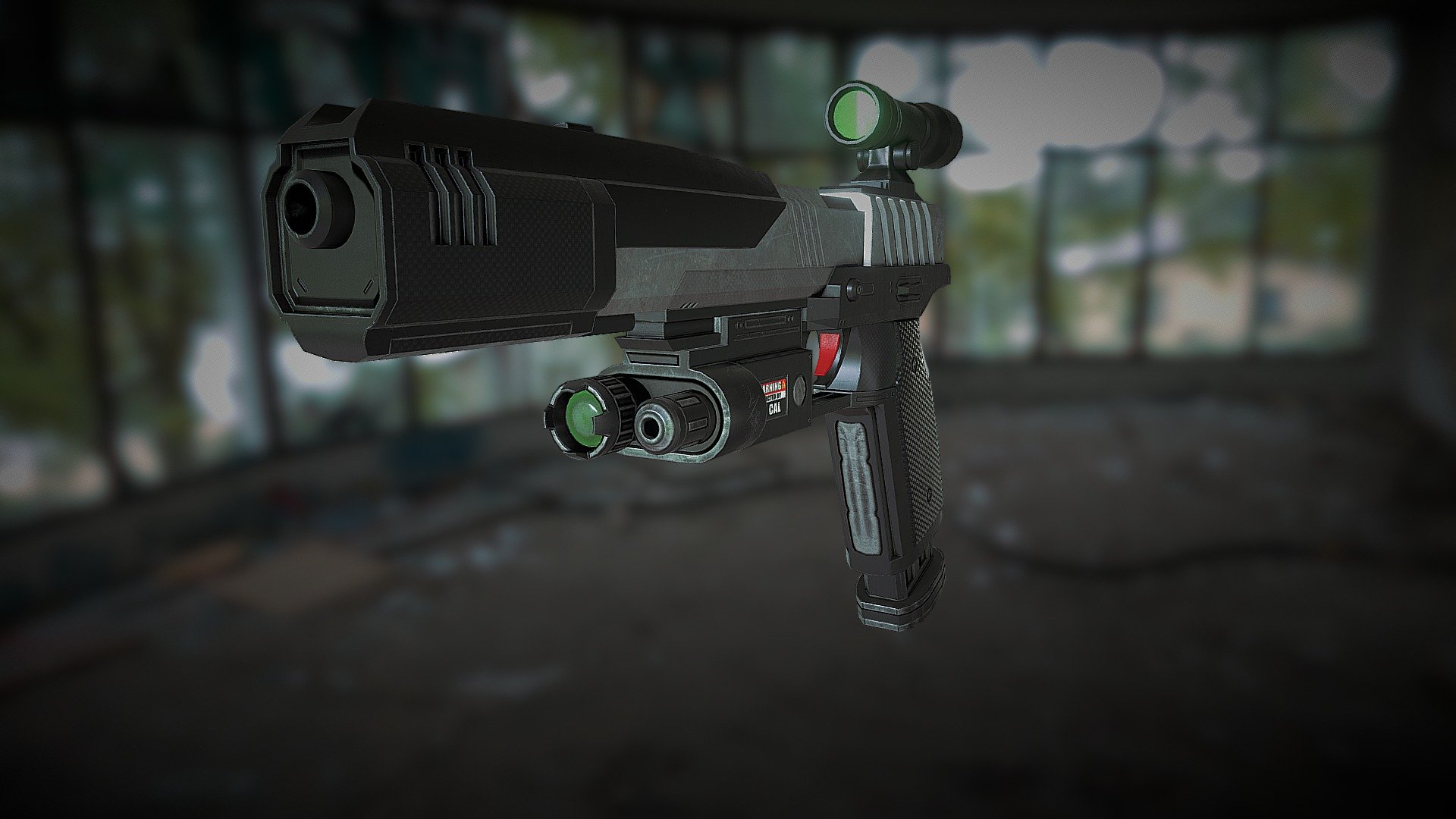 Smart Pistol Wip - 3D model by Mawilbolou [afbdbfb] - Sketchfab