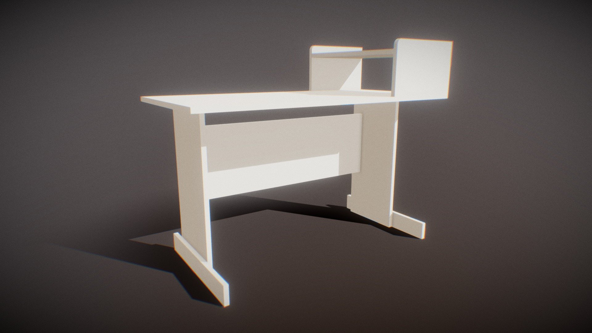 PC Desk - Buy Royalty Free 3D model by Tsubasa ツバサ (@Tsubasa_Art ...
