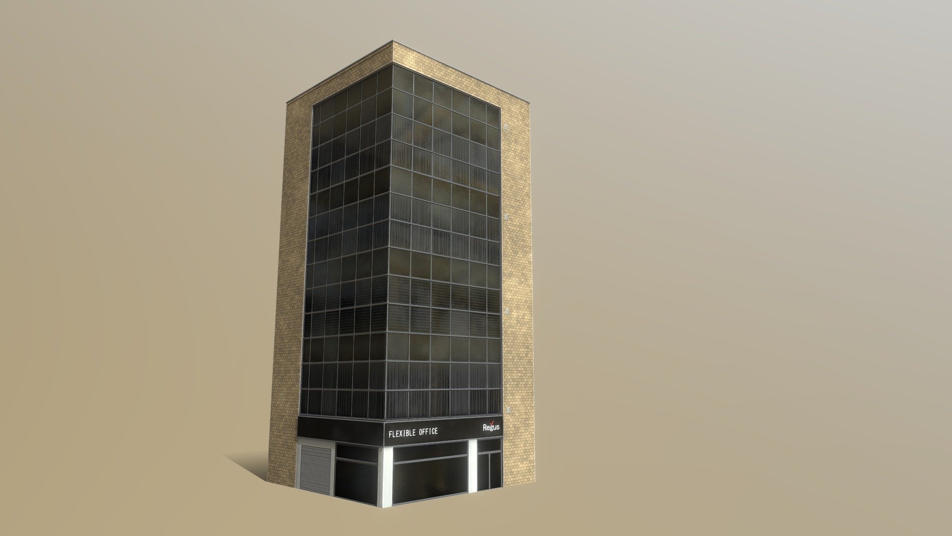 City Building #7 - 3D model by andydp (@andydp112) [afc0c09] - Sketchfab