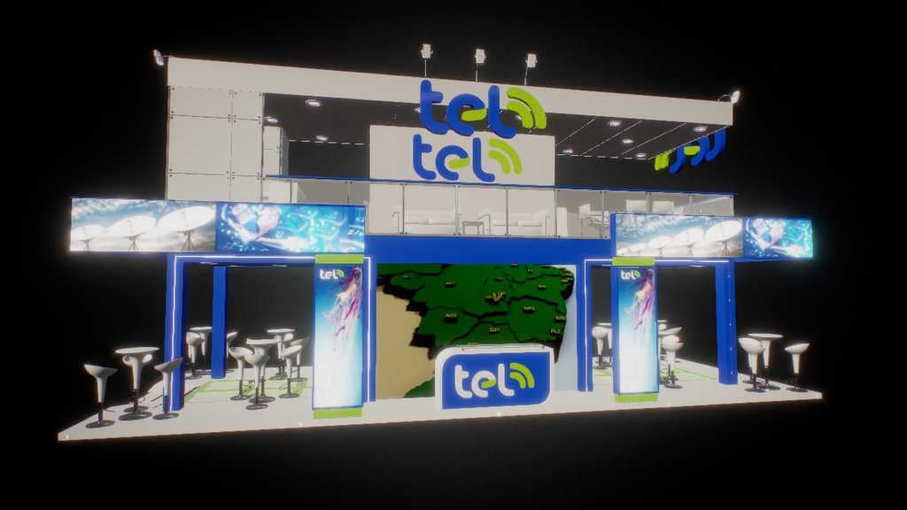 Projeto Tel Telecom FUTURECOM 2015 - 3D model by jef.coelho [afc1a8d ...