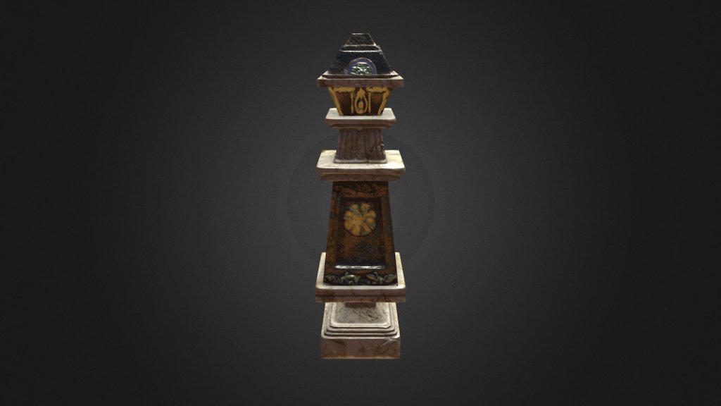 Old Column - 3D model by Marc Puig (@Pvrk) [afc29e6] - Sketchfab