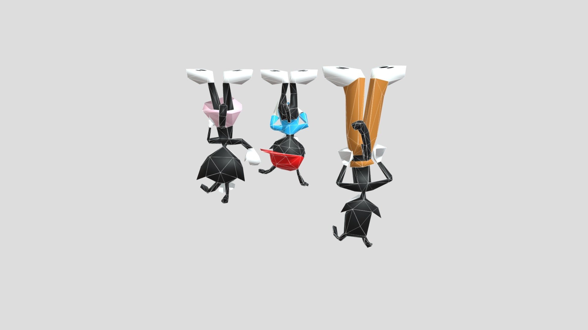 Animaniacs model 3D Game cube - Download Free 3D model by ...