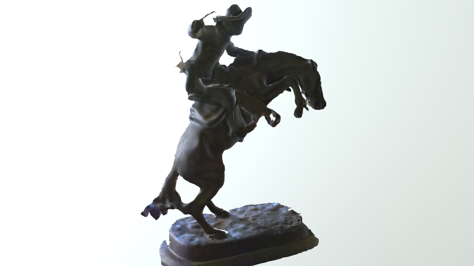 Bronco Statue - Download Free 3D model by David Wigforss (@dwigfor ...