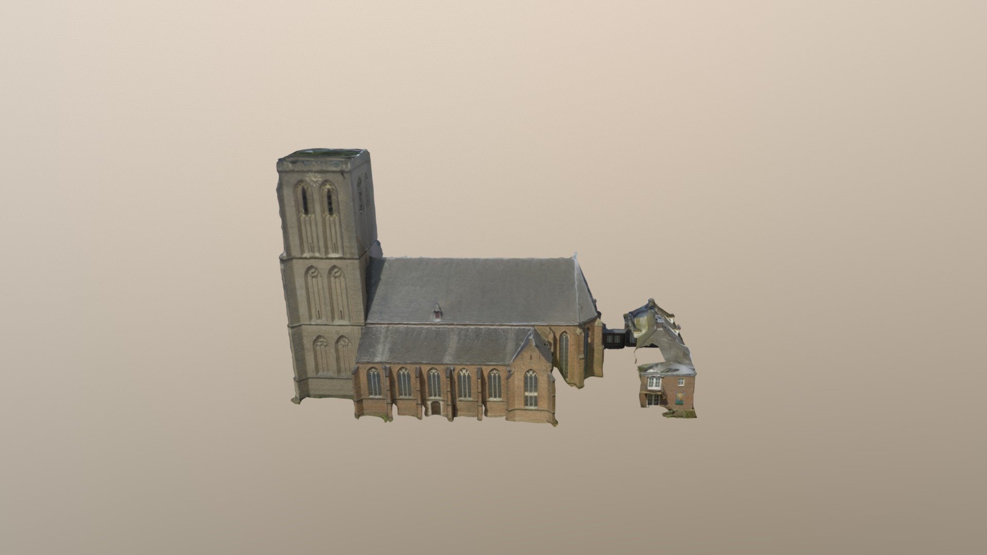 Church - 3D model by Eric (@egeenen) [afc62bc] - Sketchfab