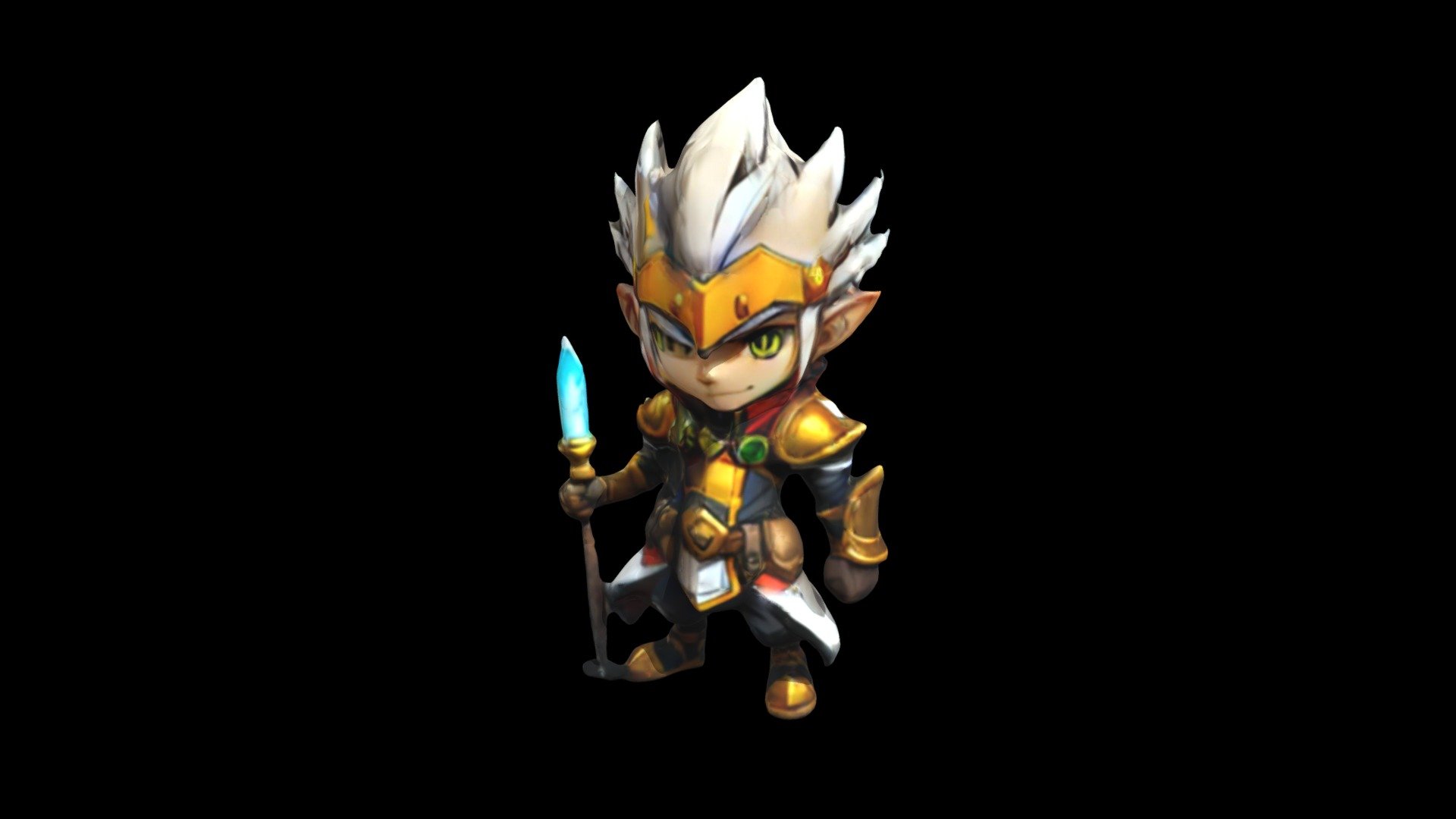 Drawing Fictional Hero with Anime Style. - Download Free 3D model by ...