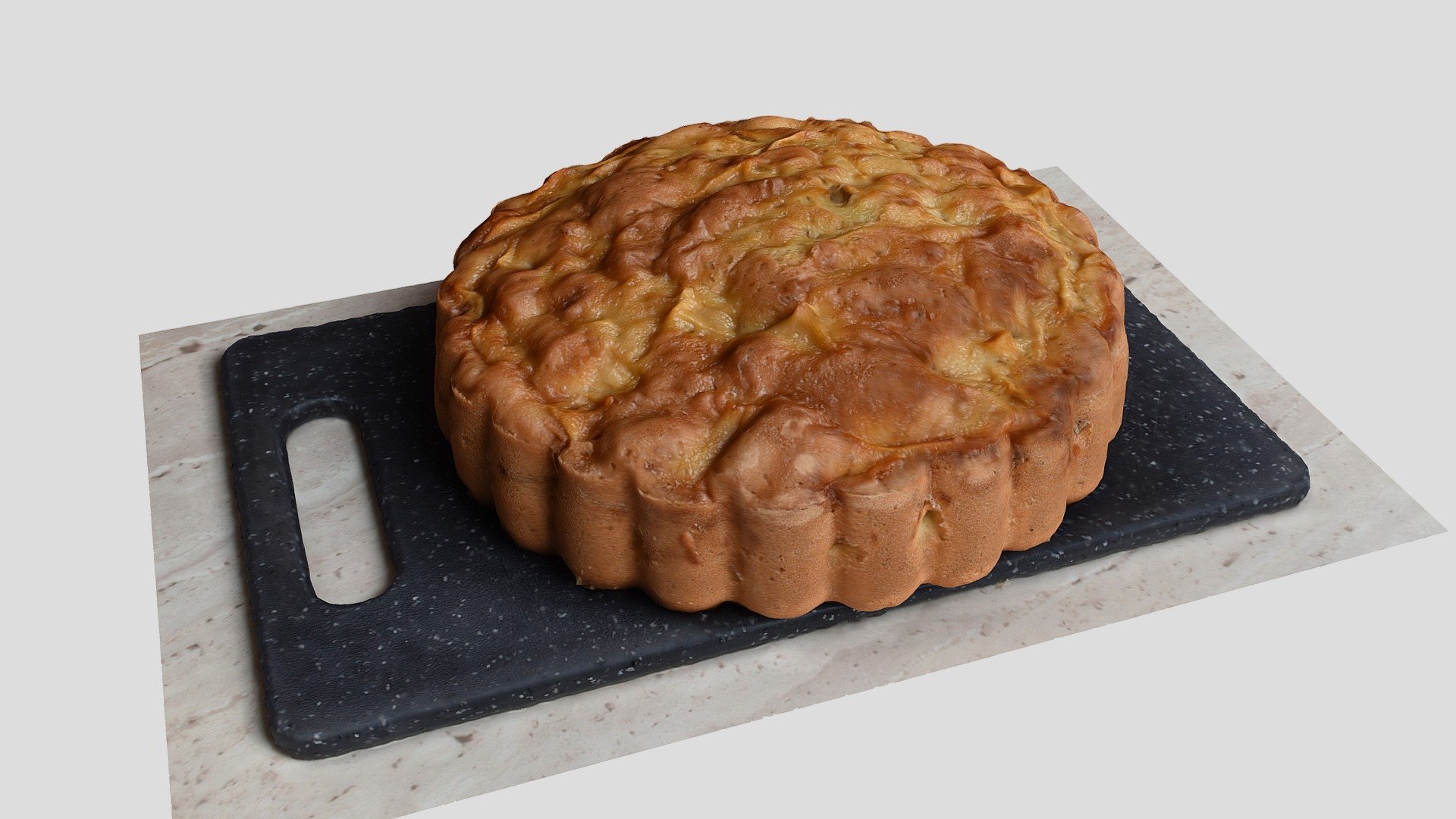 Homemade apple pie - Buy Royalty Free 3D model by sv.stats [afc88c6 ...