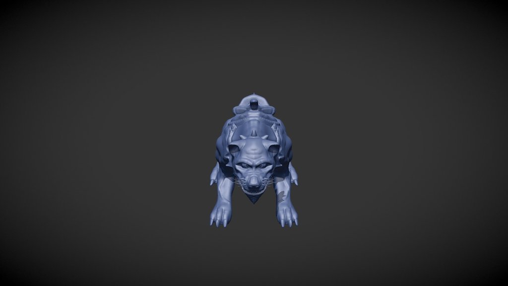 Tiger (Tibia Monster?) - 3D model by Marcos de Oliveira (@owpoga ...
