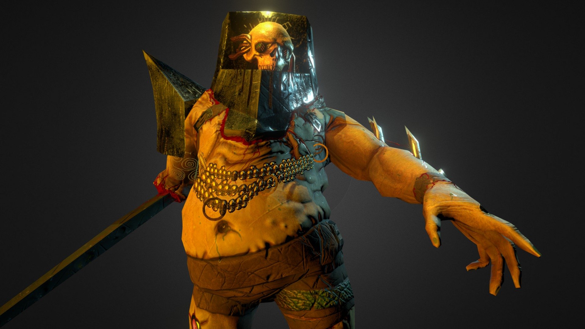 Dungeon Boss - 3000 Tri Excercise - 3D model by Joshmalosh [afc9e73 ...