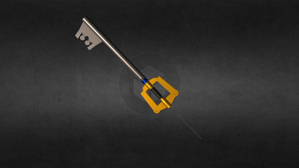 Keyblade - 3D model by ashtonbabtiste [afca0a9] - Sketchfab
