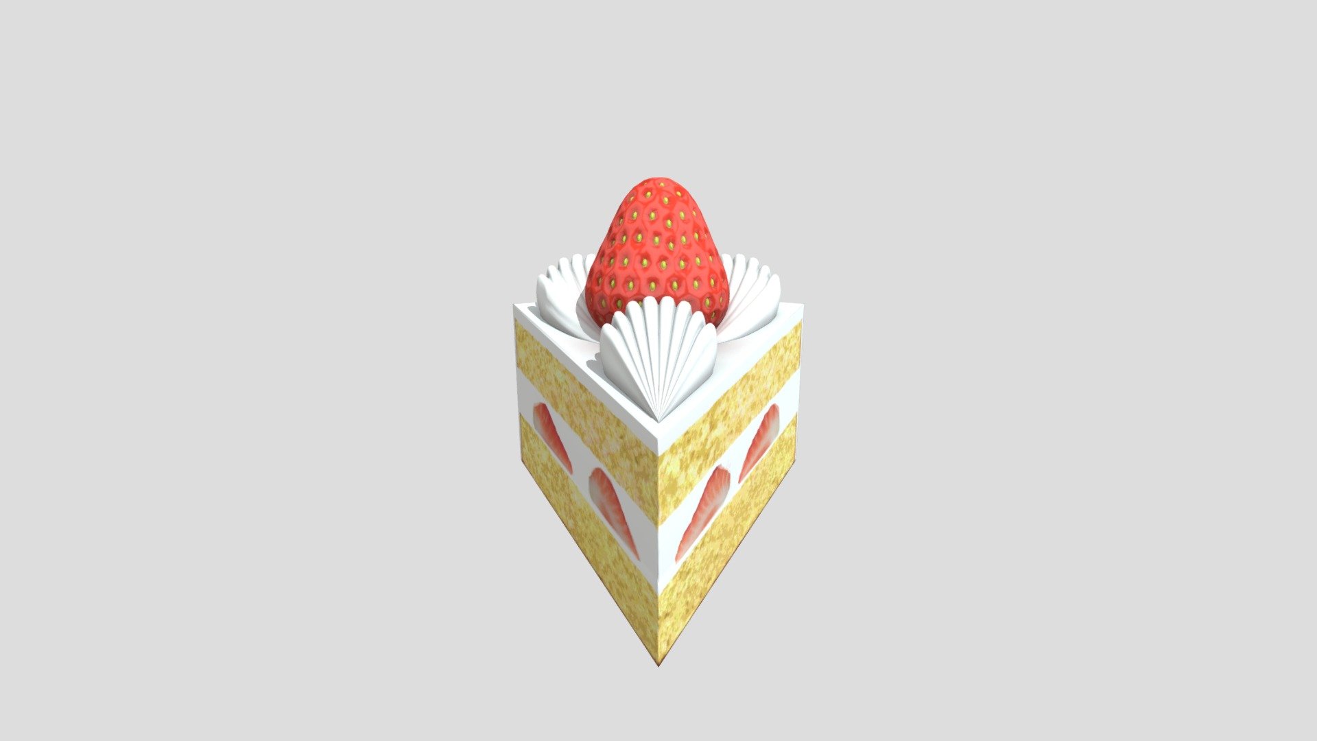 Cake - 3D model by studio1010 [afcab7a] - Sketchfab