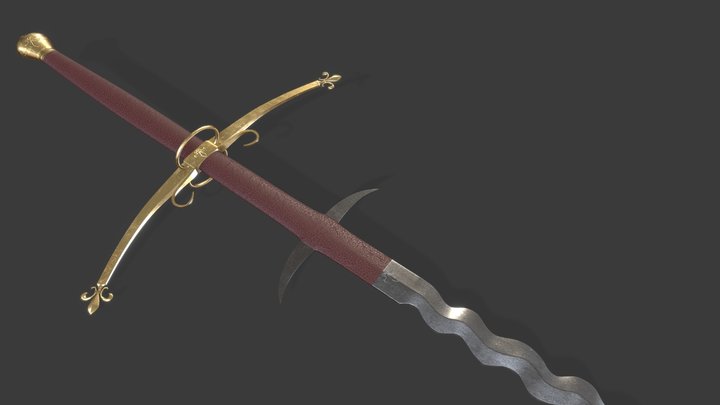Zweihander 3D models - Sketchfab