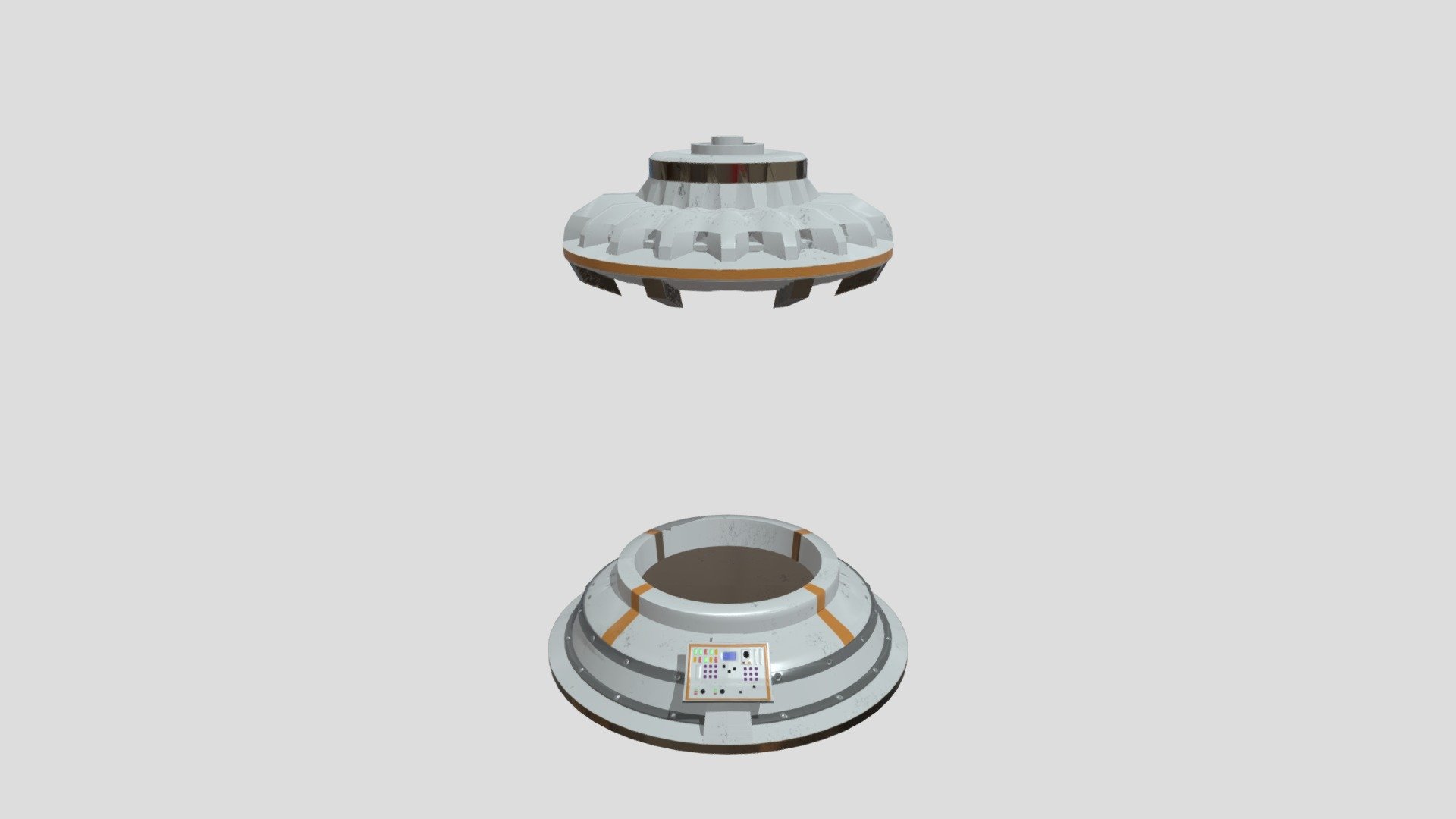 Alien Containment Tank / Sci-Fi Biohazard Tank - 3D model by ...