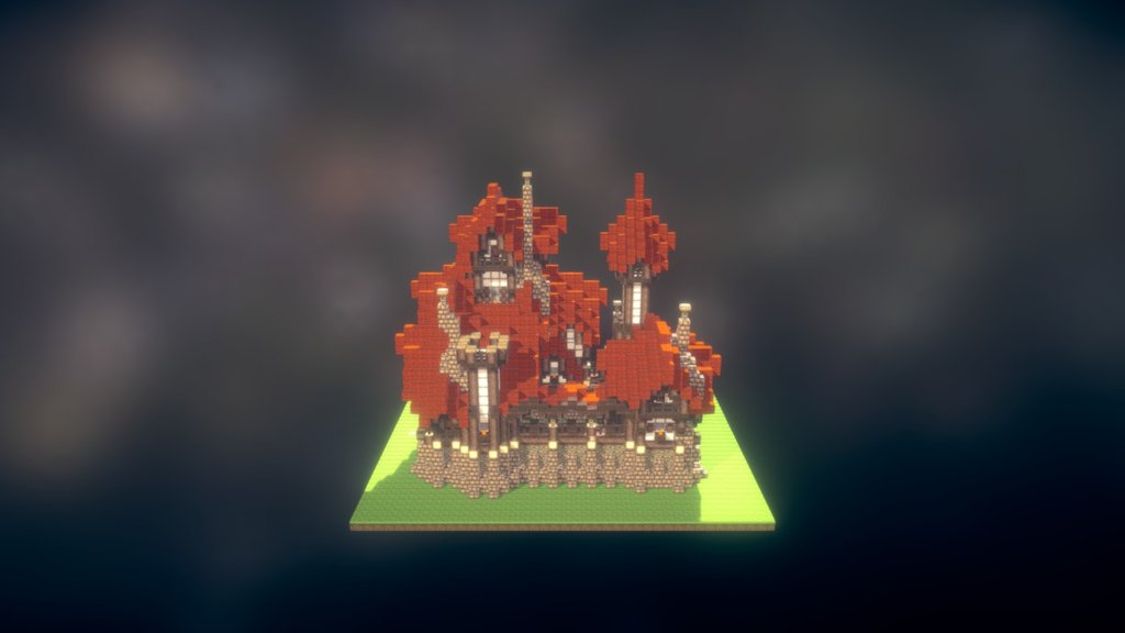 Little Test: Minecraft House - 3D model by Splekh [afcc685] - Sketchfab