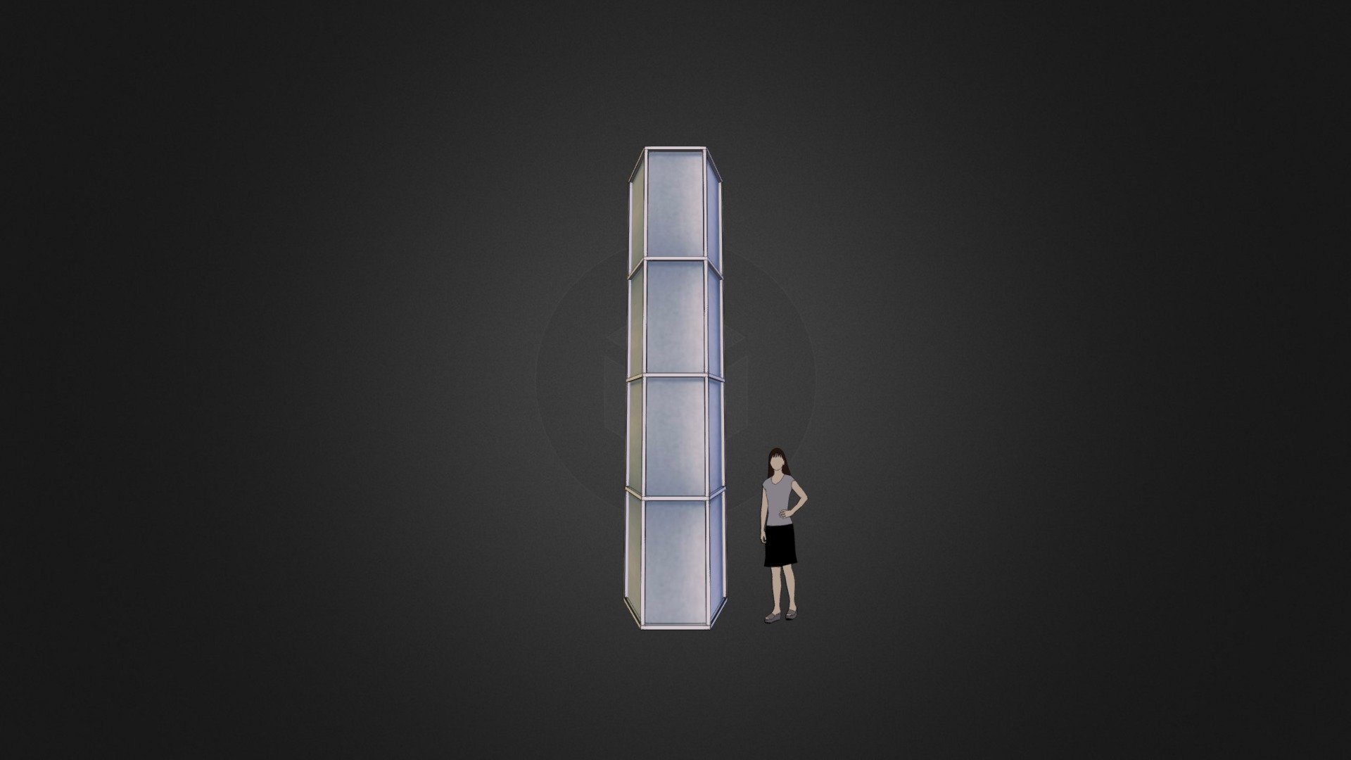 Three Sided Column - Code:COLL-3SIDE - 3D model by acme5 [afcc8c7 ...