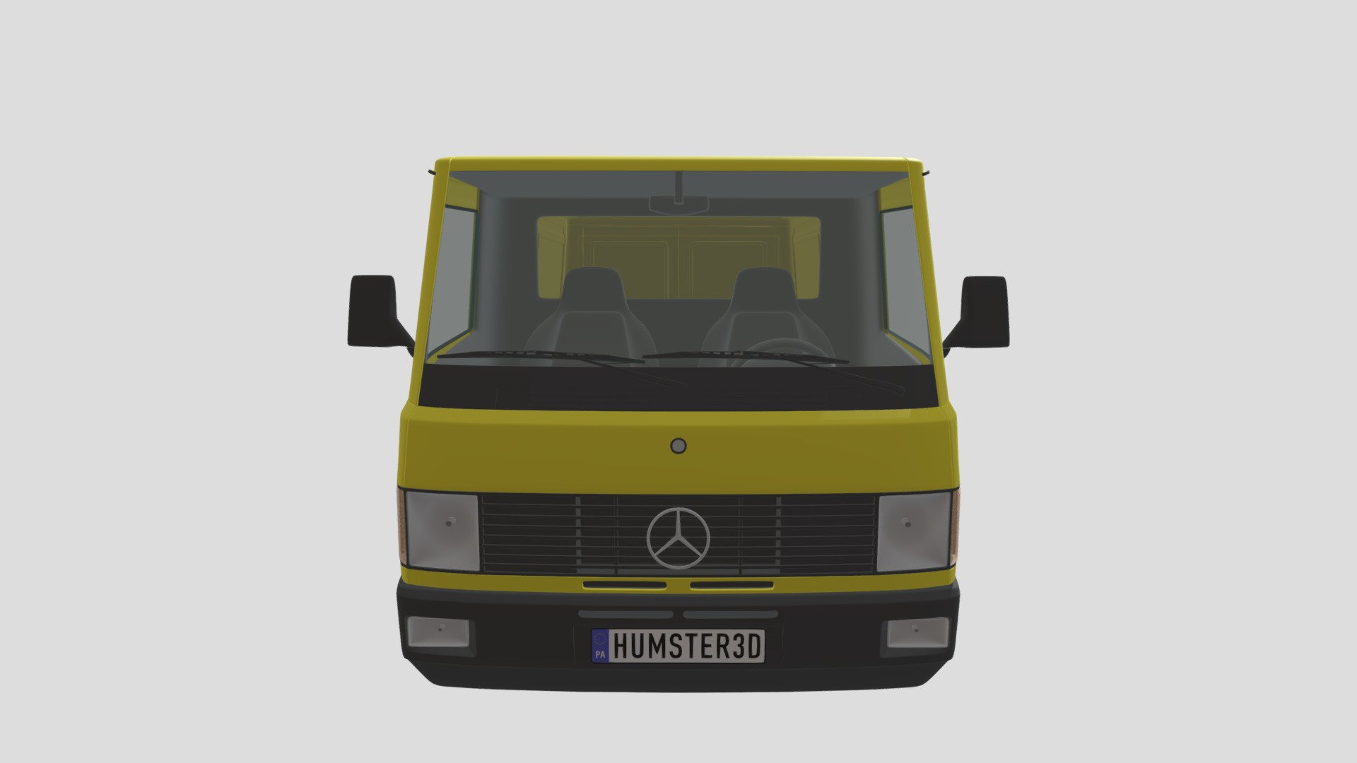 Mercedes- Benz MB100 Panel Van 1988 - Download Free 3D model by ...