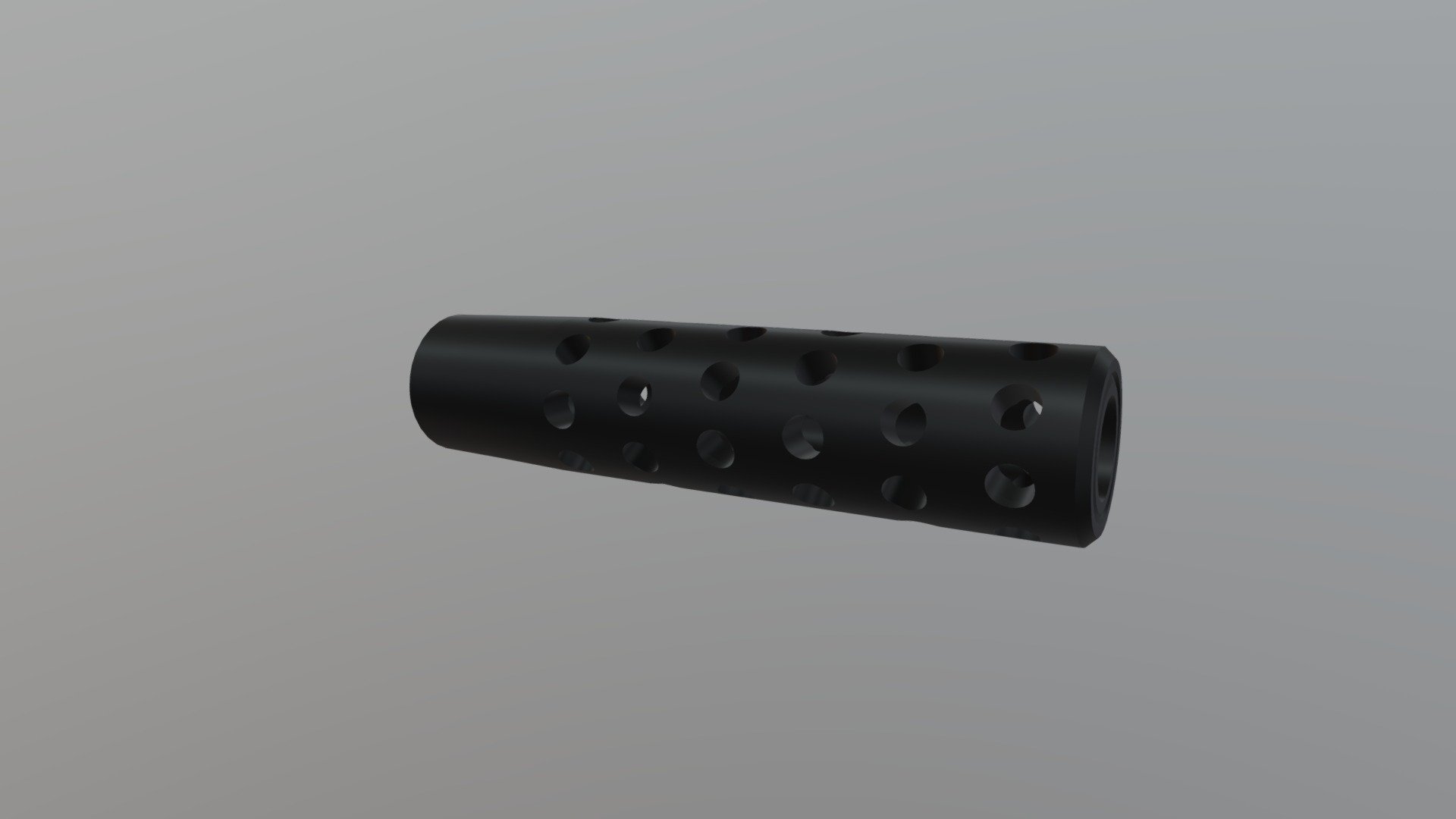 XPR Muzzle Brake v4 - 3D model by MazerStudio [afcd45b] - Sketchfab