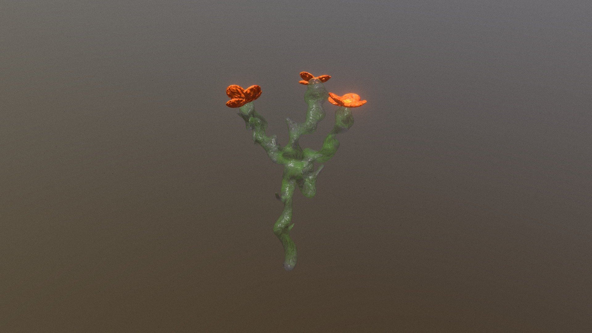Fire Flower - 3D model by IsabelaG [afcd56b] - Sketchfab