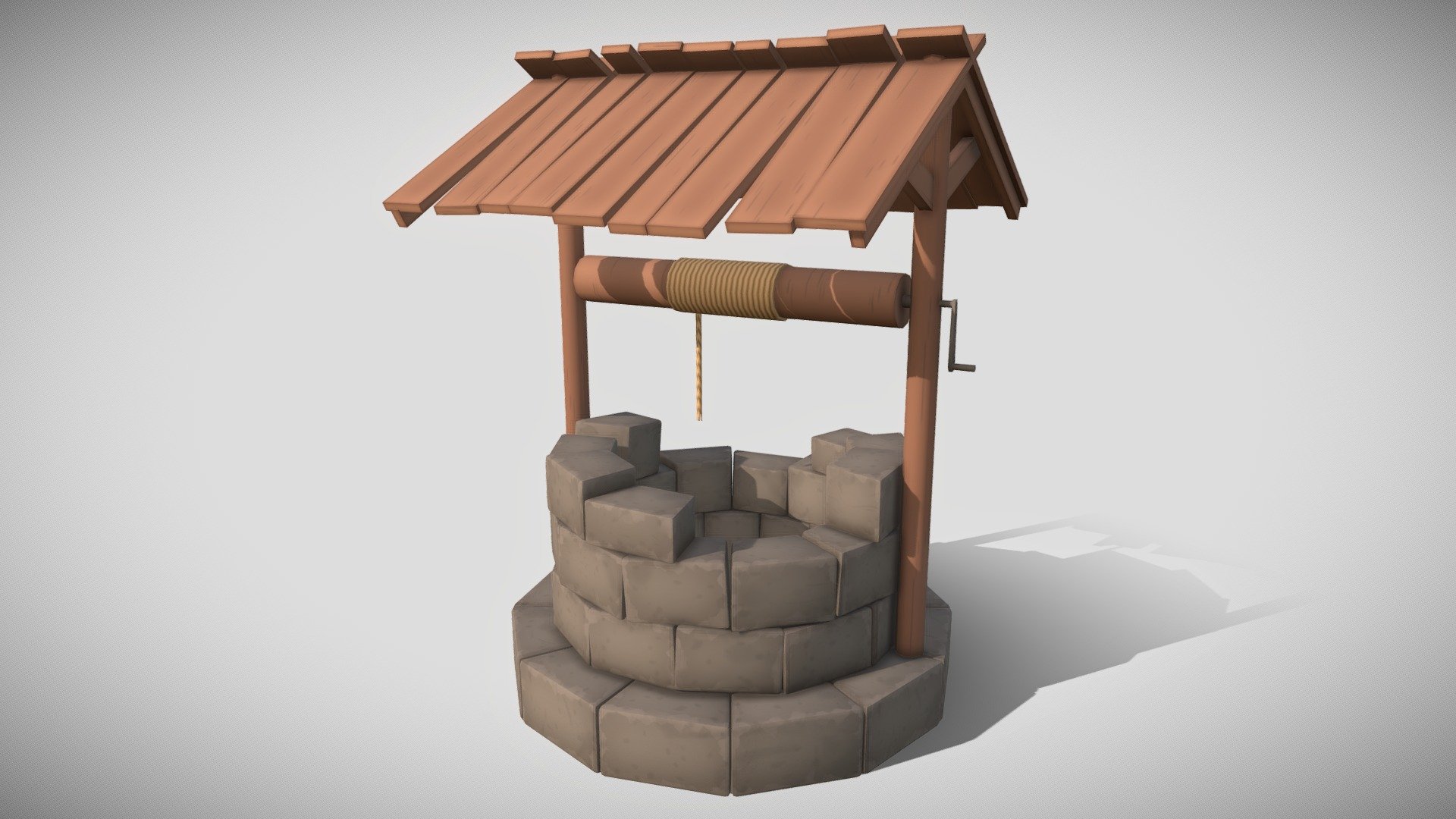 Stone Well Stylized - Download Free 3D model by Edmund 3D (@edmund3d ...