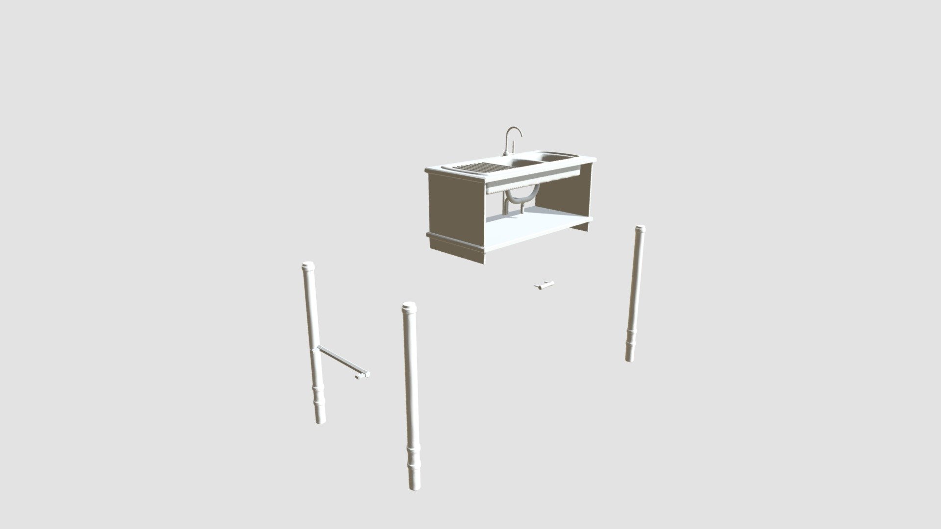 kitchen sink - Buy Royalty Free 3D model by Evermotion [afce10e ...