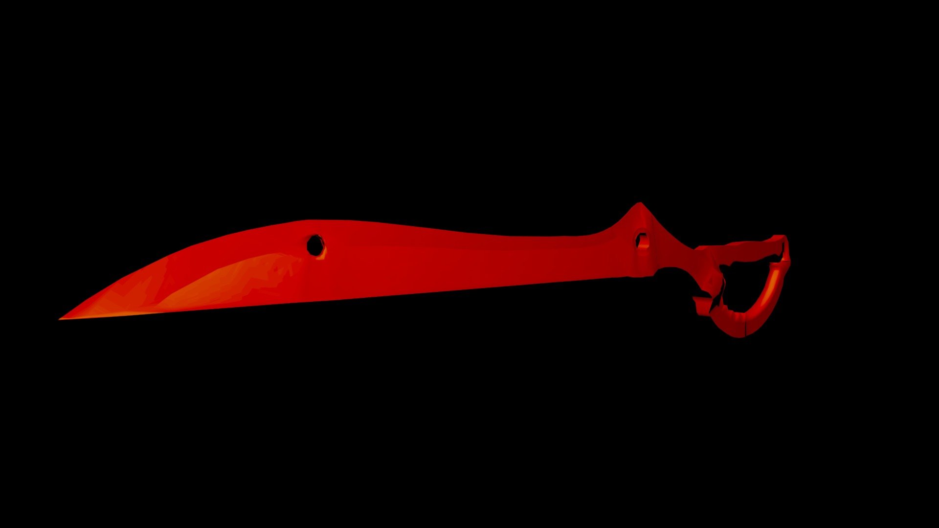 Scissor Blade Prop - 3D model by Abigail McDougall (@abigailmcdougall ...