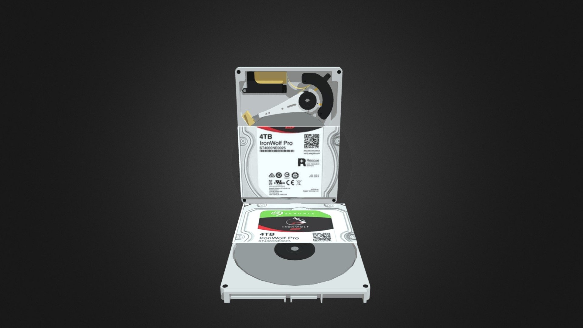 HDD - 3D model by ma6996553 [afd039d] - Sketchfab