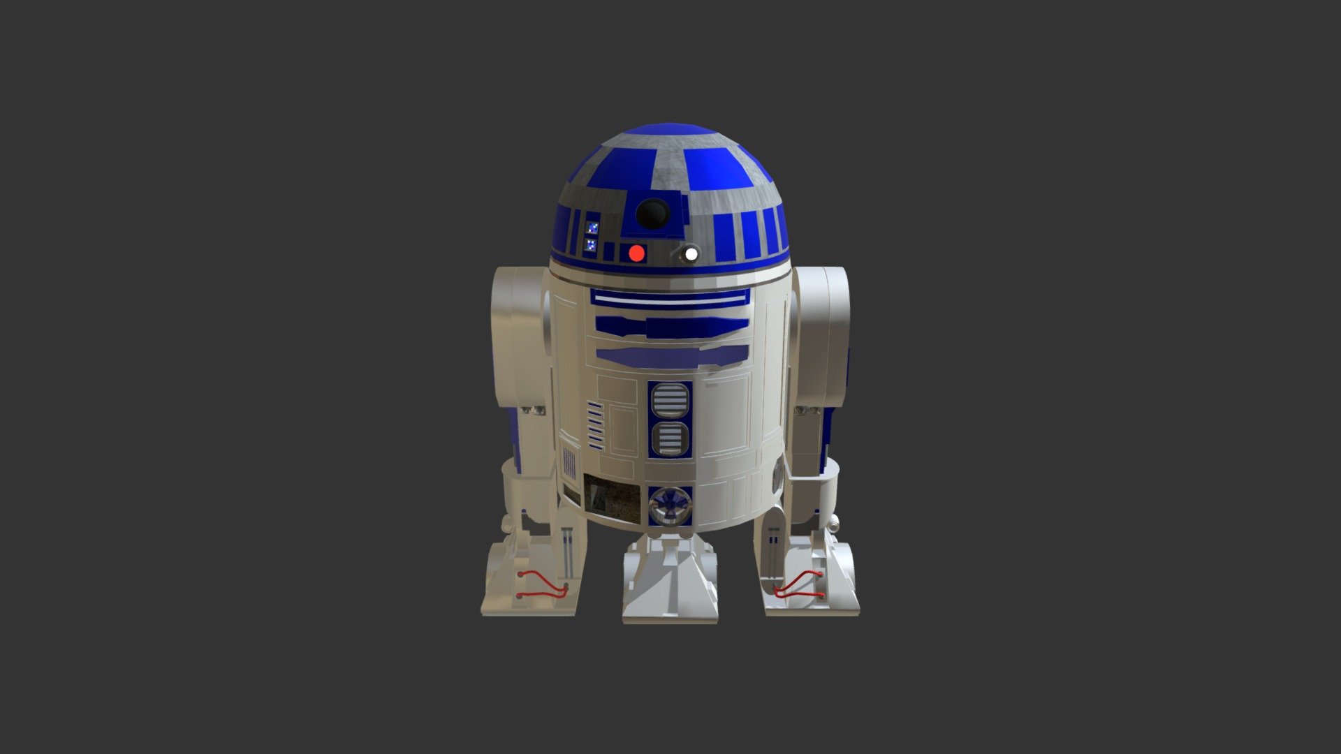 R2D2 - 3D model by Matt Dixon (@the1stdog) [afd0a7c] - Sketchfab